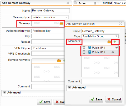 Sophos UTM: How to configure IPsec Site-to-Site VPN with multipath uplink