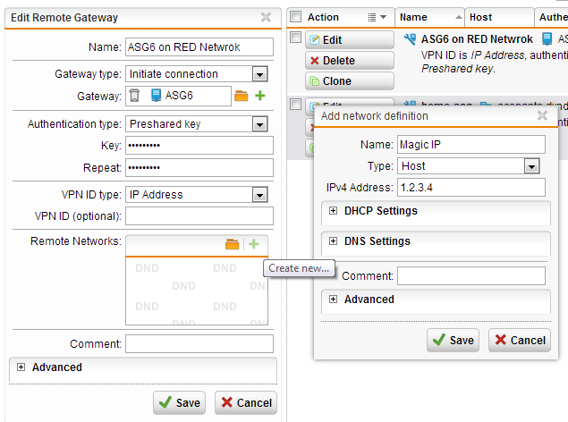 Sophos UTM: Using the Sophos Authentication Agent through an IPSec VPN tunnel