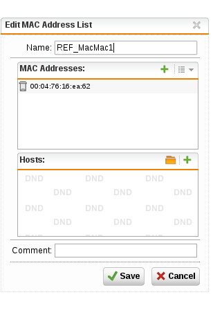 Sophos UTM: Block or allow MAC addresses connecting to a RED appliance