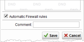 Sophos UTM: Information on Automatic Firewall rules