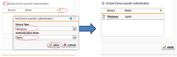 Sophos UTM: How to use device specific Authentication