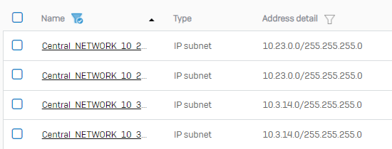 Sophos Central: SD-WAN behavior in a connection group