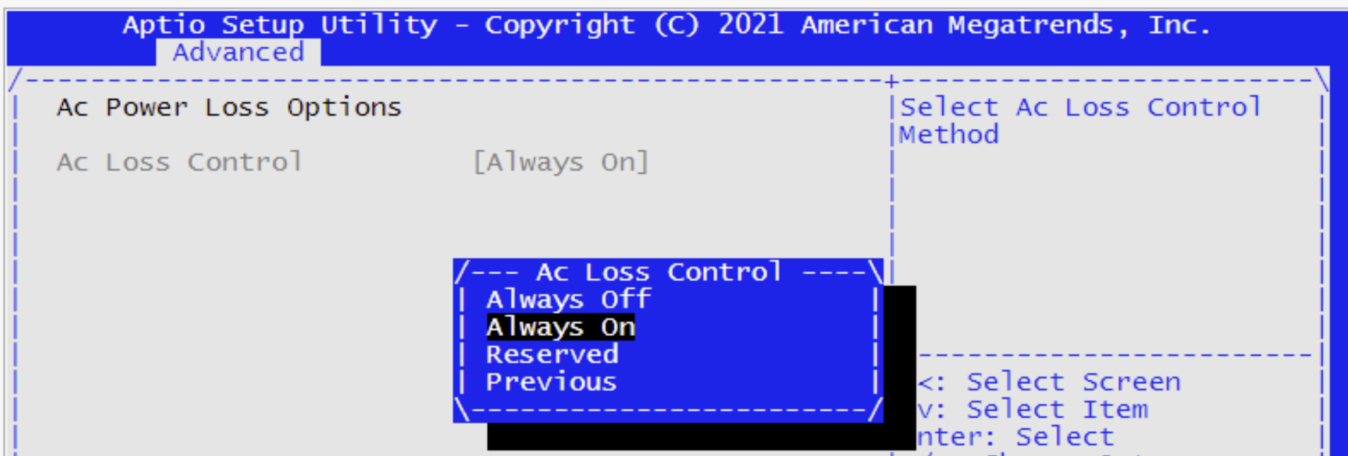 Sophos Firewall: Check power failure settings