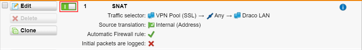 Sophos UTM: Allow remote access SSL VPN traffic over an existing IPsec tunnel