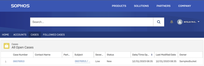 Submit samples of suspicious files to Sophos