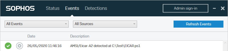 Sophos Antimalware Scan Interface (AMSI): よくある質問 (FAQ)