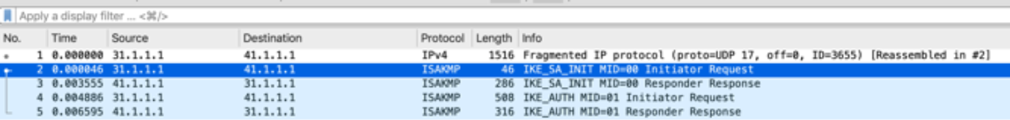 Sophos Firewall: Decrypt IKEv2 or ESP packets