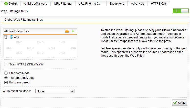 Sophos UTM: Configuring Web Filtering and Application Control in ...
