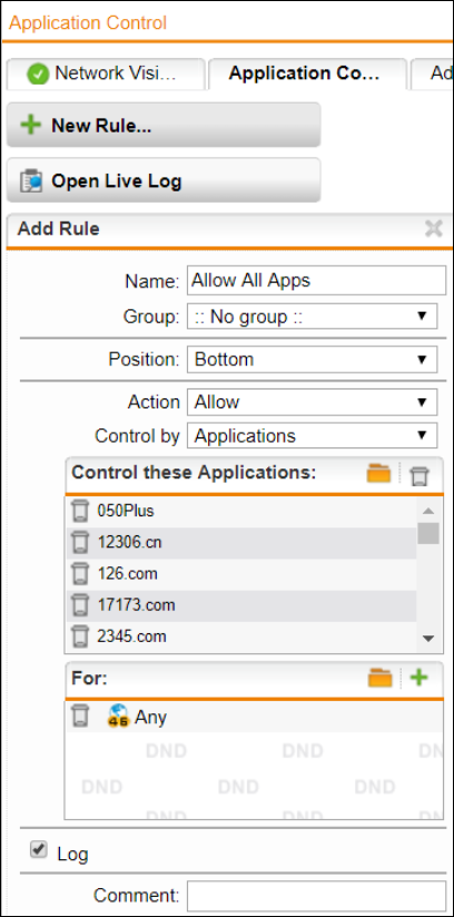 Sophos UTM: Create a bridge interface with web filtering in full transparent mode