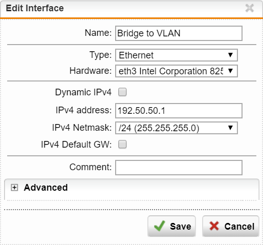 Sophos UTM: Bridge wireless AP to VLAN