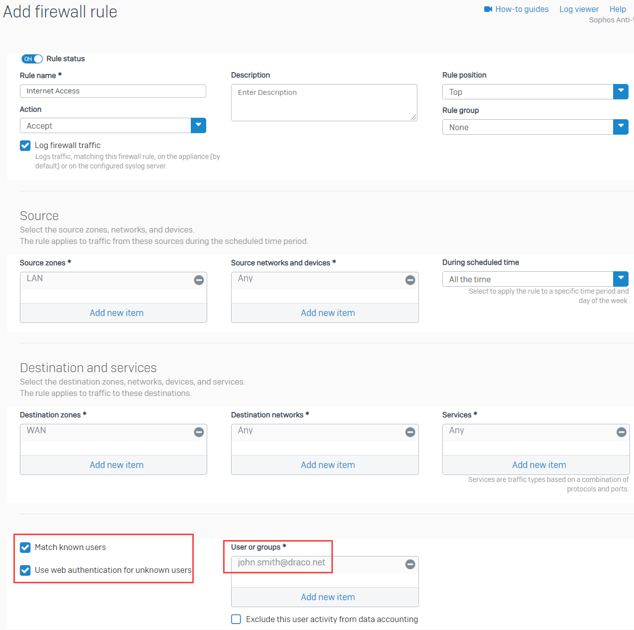Sophos Firewall: Implement clientless SSO in a single Active Directory ...
