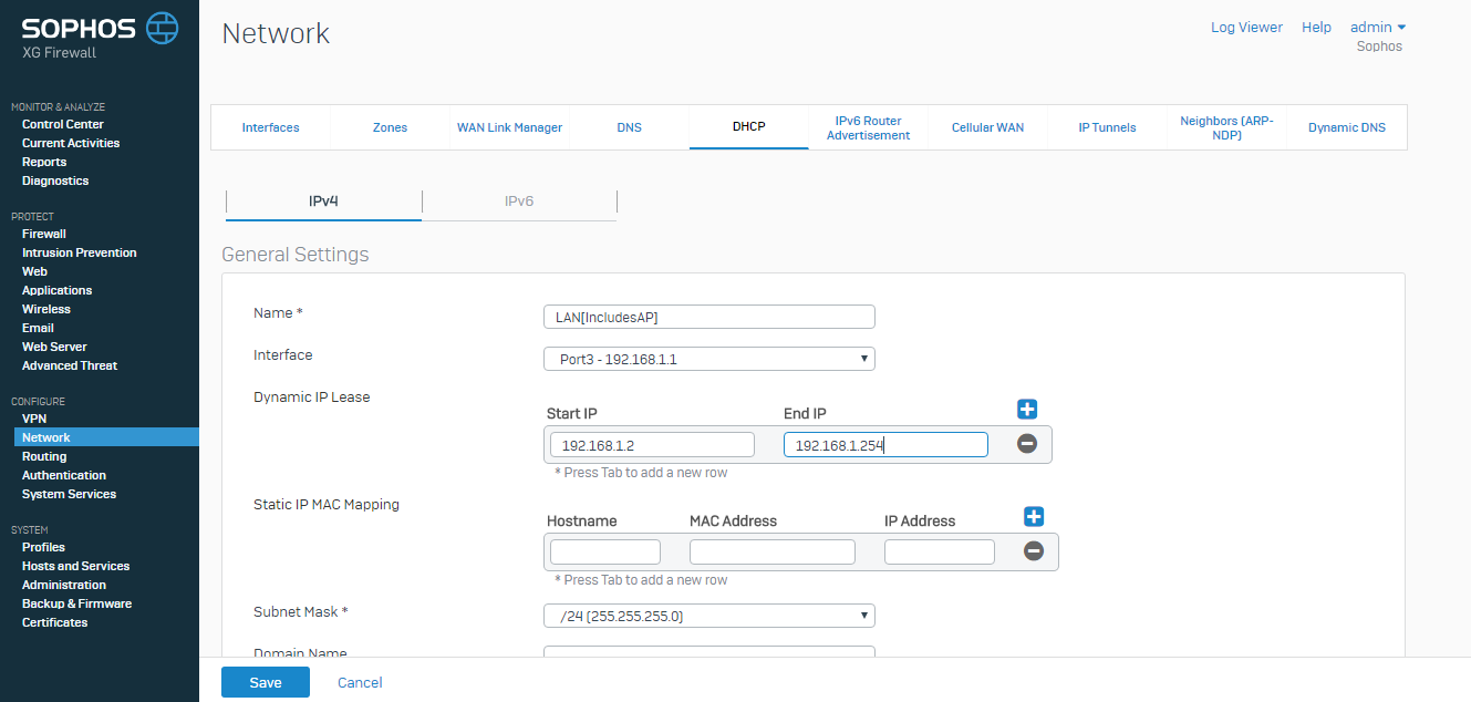 Sophos Firewall: Deploy and manage access point over IPsec tunnel from ...