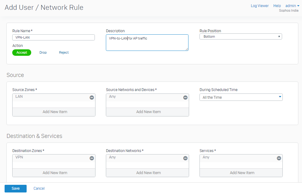 Sophos Firewall: Deploy and manage access point over IPsec tunnel from ...