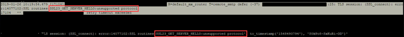 Sophos Firewall: Handling an MTA scenario when legacy TLS protocols are ...