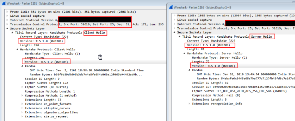 Sophos Firewall: Handling an MTA scenario when legacy TLS protocols are ...
