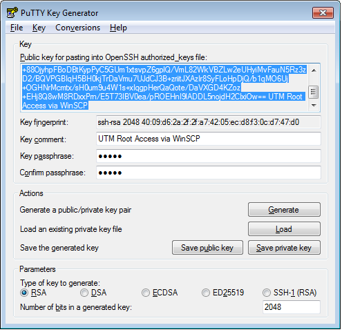 Sophos UTM: Backup log files from Sophos UTM 9 via WinSCP