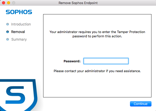 Sophos Endpoint for Mac: How to uninstall