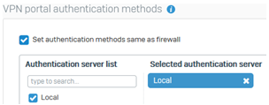 Sophos Firewall: New VPN portal in SFOS 20.0 and later