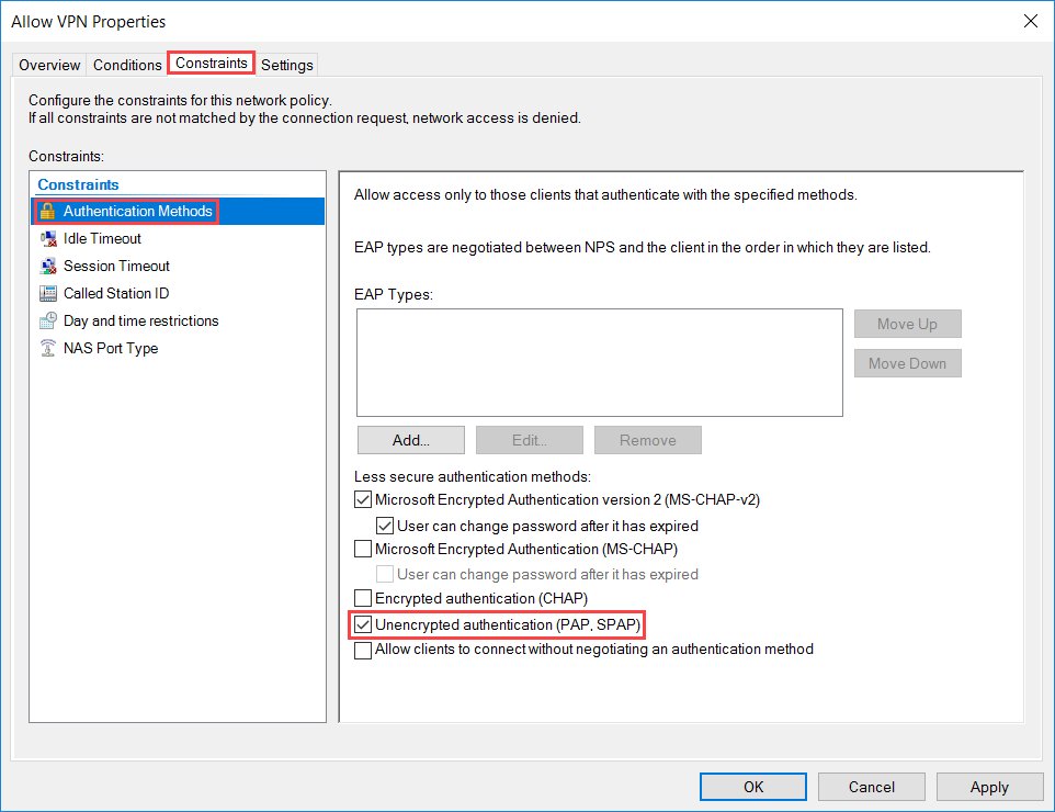 Sophos Firewall: Configure RADIUS authentication for PPTP and L2TP VPN