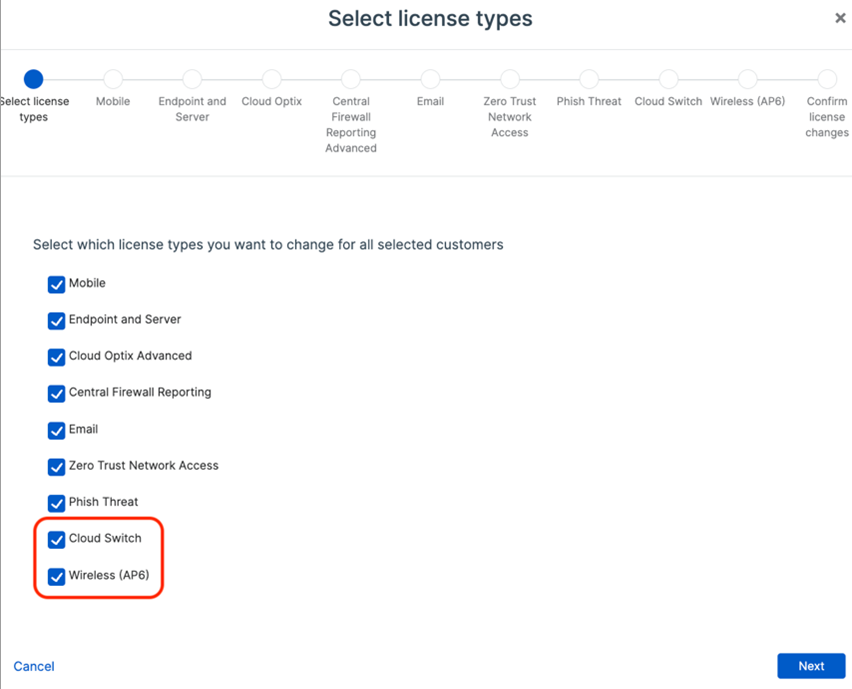 Sophos Wireless: MSP Flex monthly billing for Sophos Switch and ...
