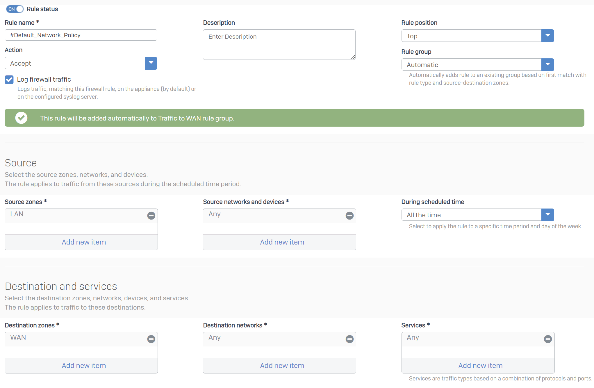 Sophos Firewall: Configure an SD-RED 60 with VLANs
