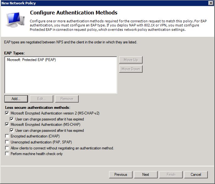 Sophos Wireless: Configure the RADIUS authentication